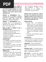 Oblicon Chapter 2 | PDF | Law Of Obligations | Civil Law (Legal System)