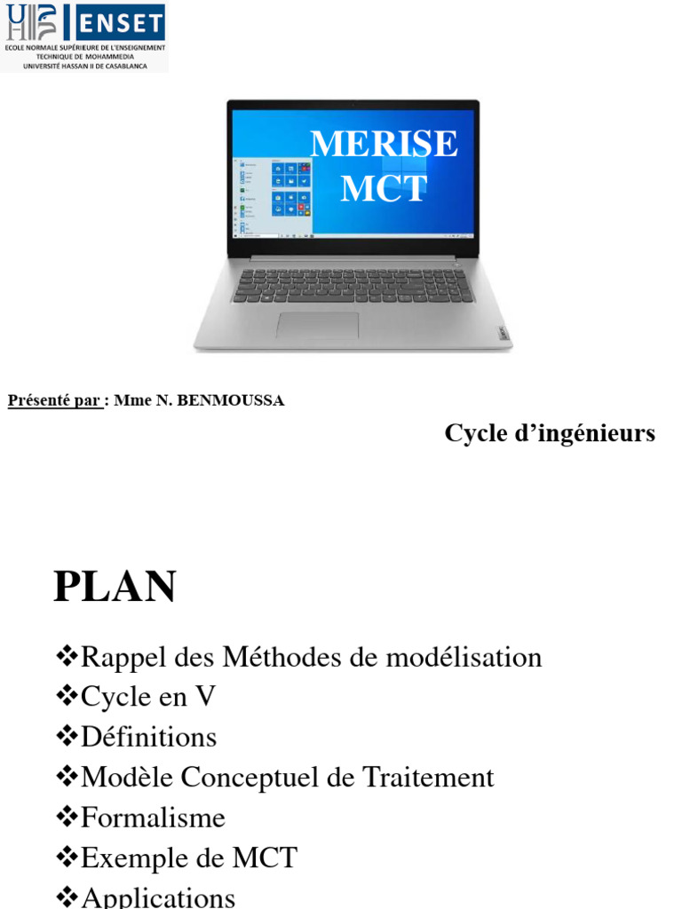 Merise MCT: Cycle D'ingénieurs | PDF