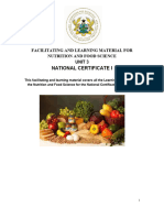 Year 8 Food and Nutrition Worksheet | PDF