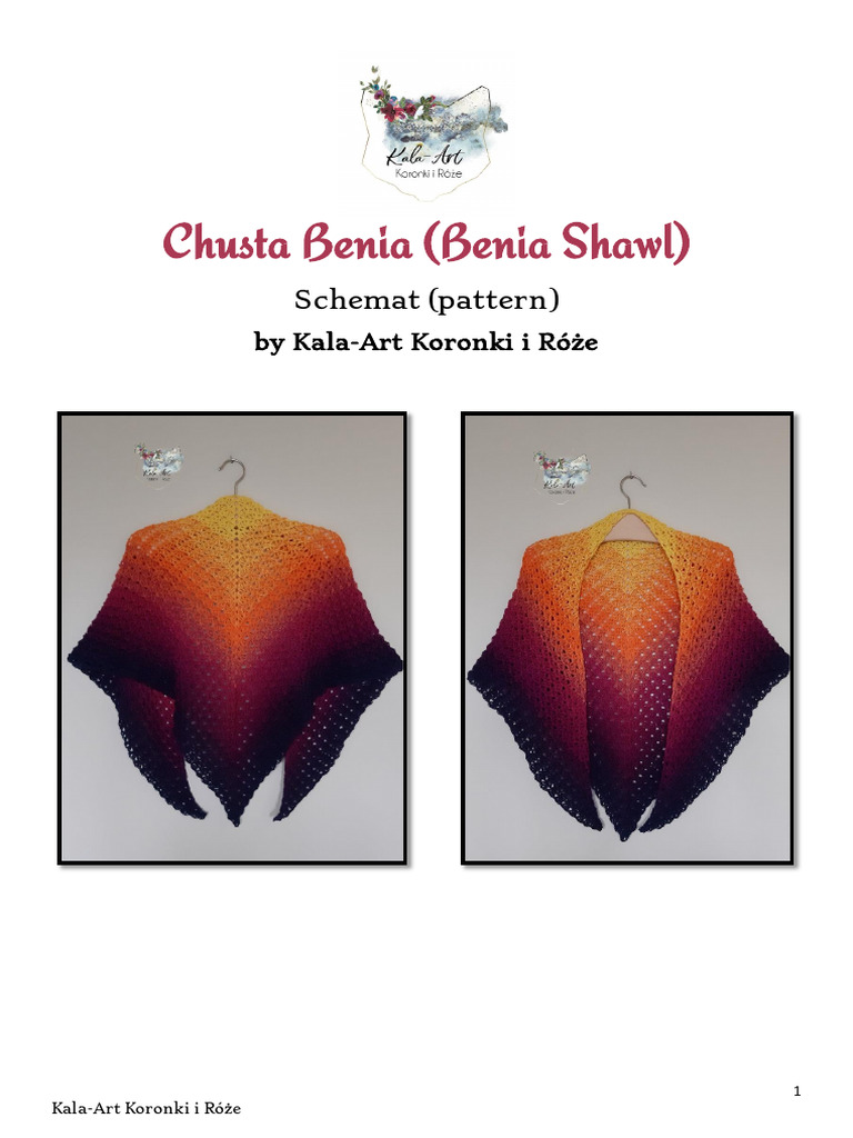 Chusta Benia Schemat | PDF