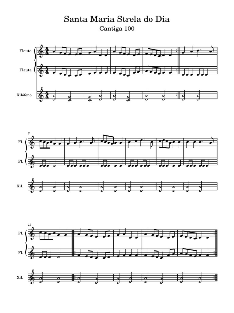 Santa Maria Strela Do Dia | PDF