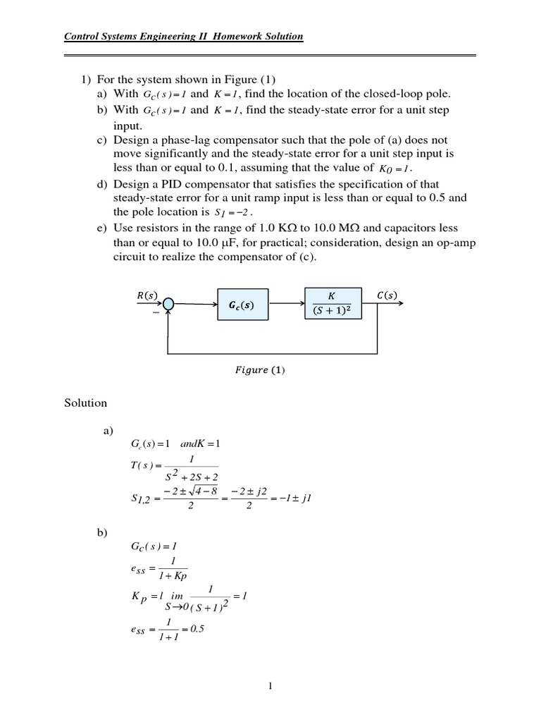 HW1 Solution | PDF