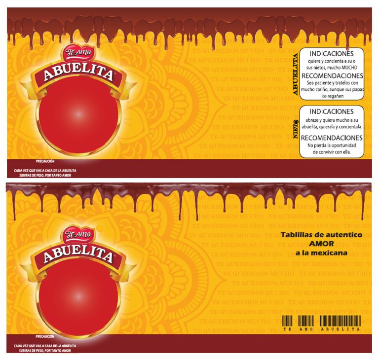Chocolate Abuelita Plantillas Pdf