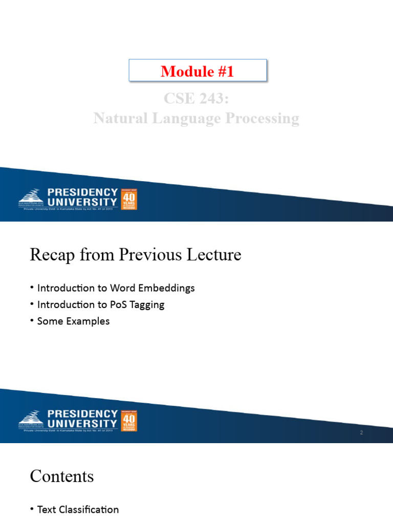 Module 1 Lecture 3-1 | PDF