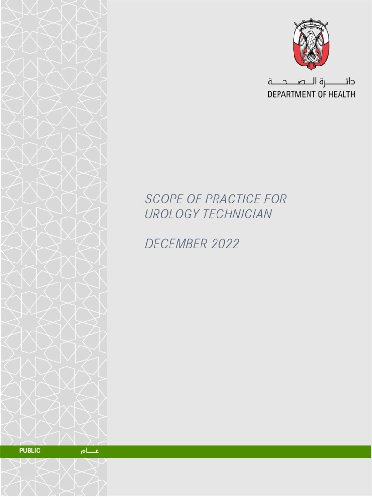 Scope of Practice For Urology Technician | PDF
