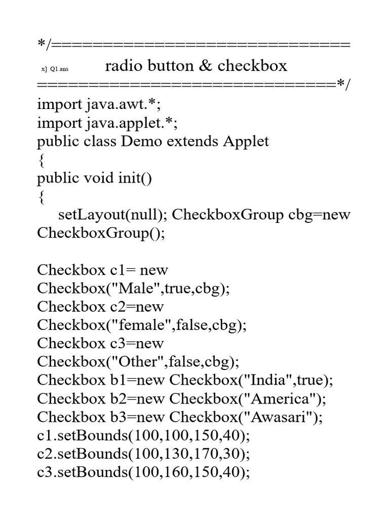 Ajp Practical Program 7 Pdf