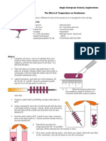 Carrot Osmosis Experiment Guide | PDF | Osmosis | Cell Biology