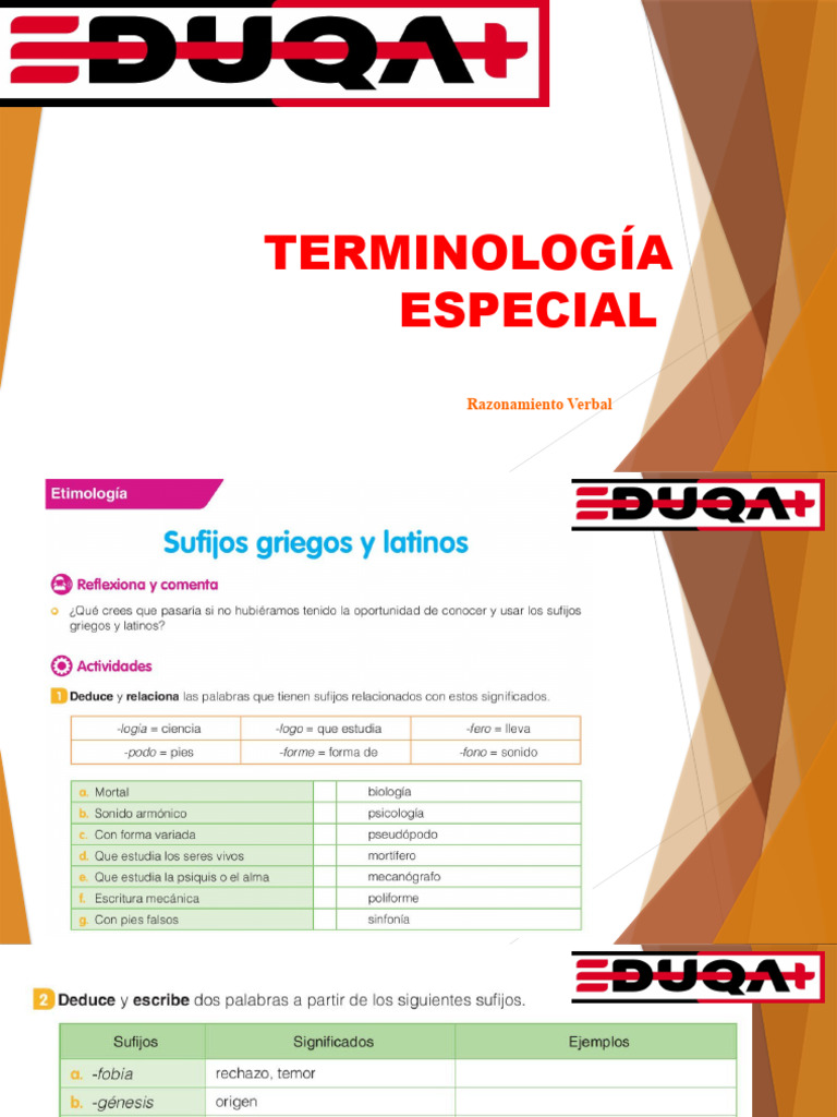 Terminología Especial | PDF