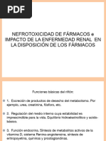 Fármacos Nefrotóxicos y su Manejo | PDF | Tratamientos médicos | Medicina
