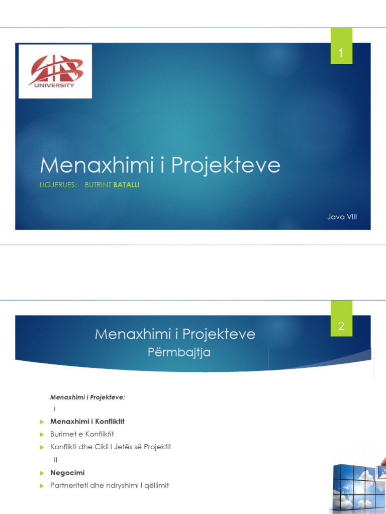 Ligjerata - Konflikt | PDF