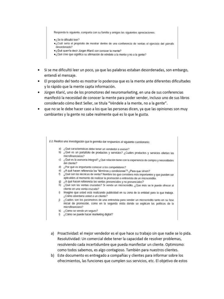 Vendedor Asesor | PDF