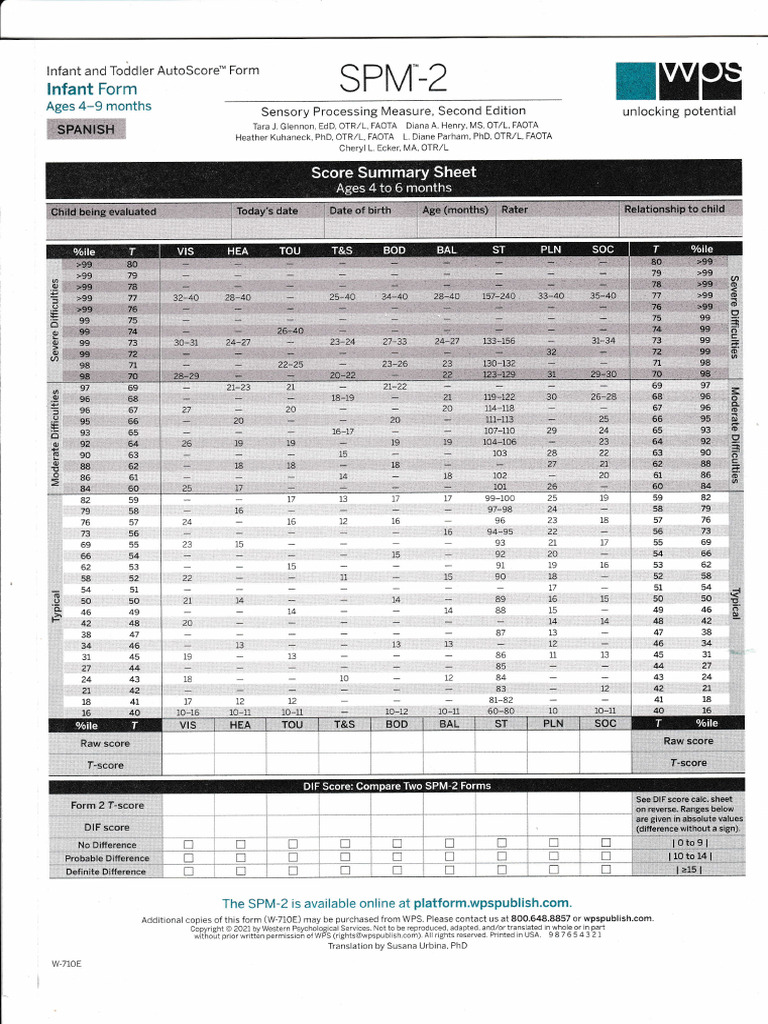 SPM 2 - Bebes 4 A 9 Meses | PDF