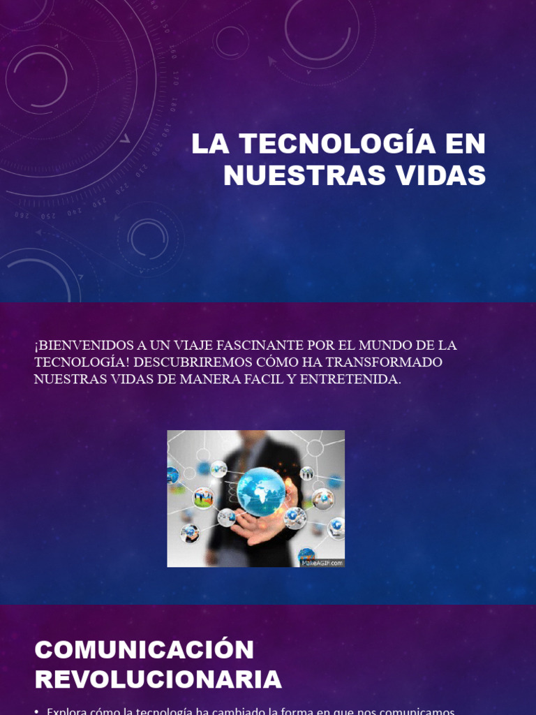 La Tecnología en Nuestras Vidas | PDF
