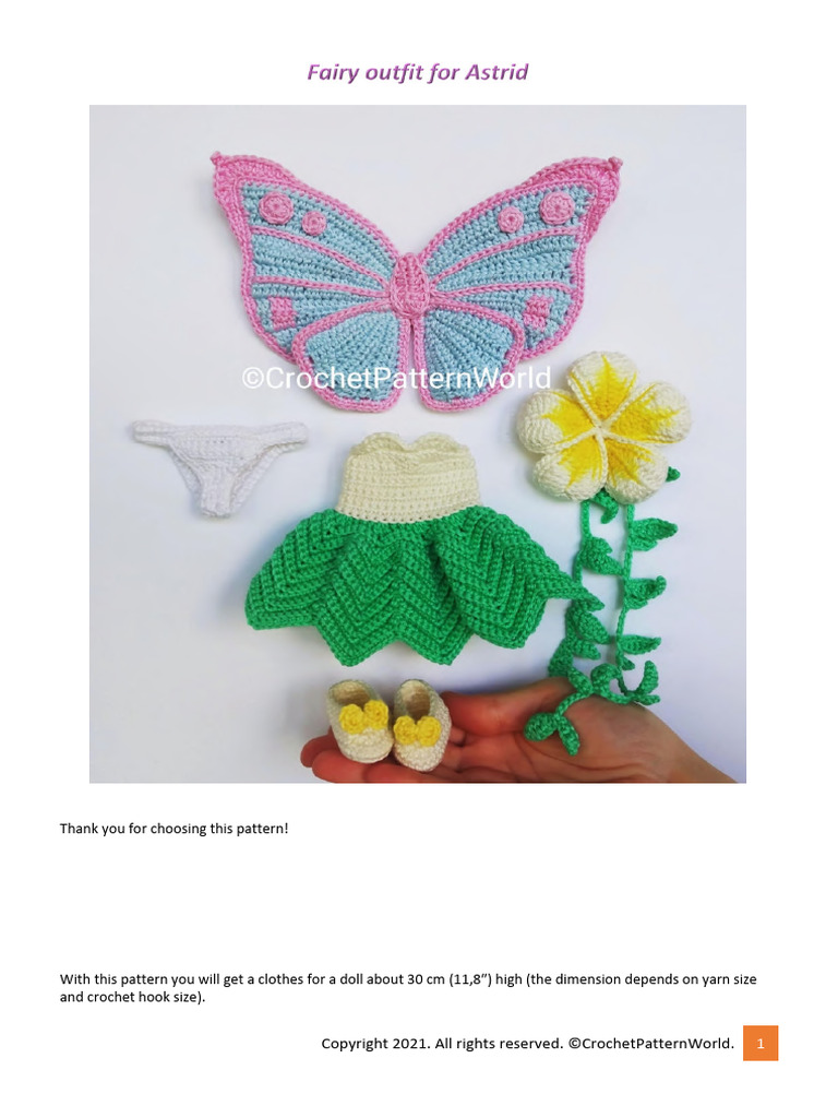 Fairy Outfit For Astrid English | PDF