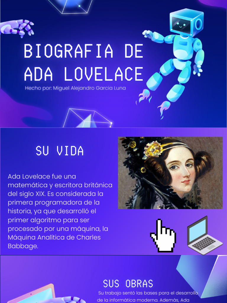 Infografía Ada Lovelace | PDF