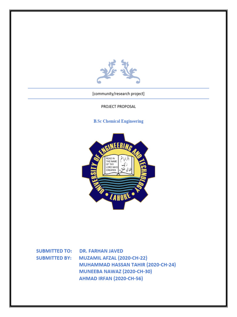 Project Proposal | PDF | Biodegradation | Plastic