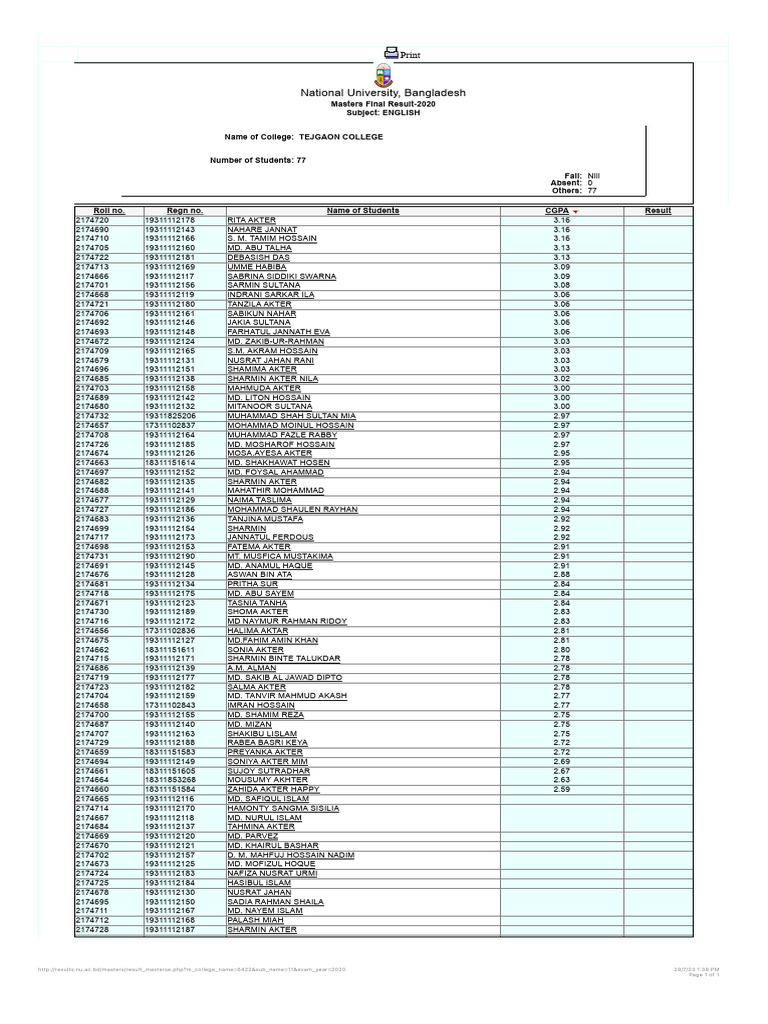 National University | PDF