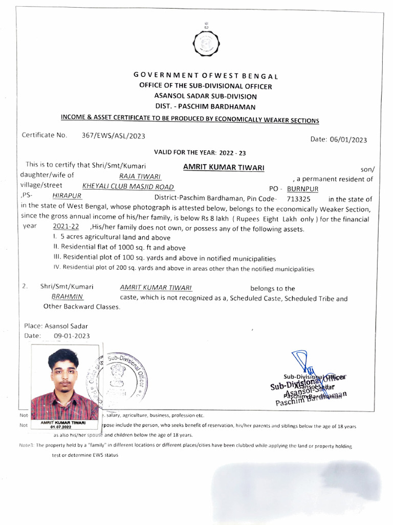 Ews Certificate | PDF