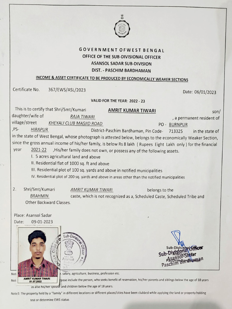 Ews Certificate | PDF