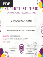 Cerere Invoire Colegiala | PDF