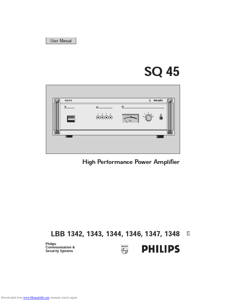 SQ 45 | PDF
