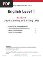 Entry 2 in ESOL Skills For Life (Speaking and Listening) Sample ...