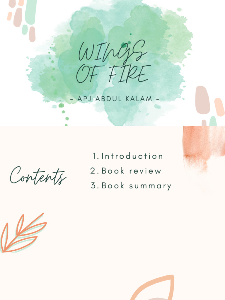 Wings of Fire | PDF