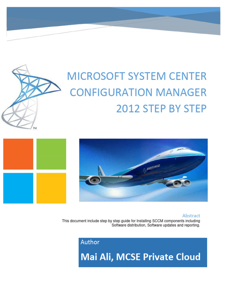 Micorosoft System Center Configuration Manager 2012 Step by Step | PDF ...