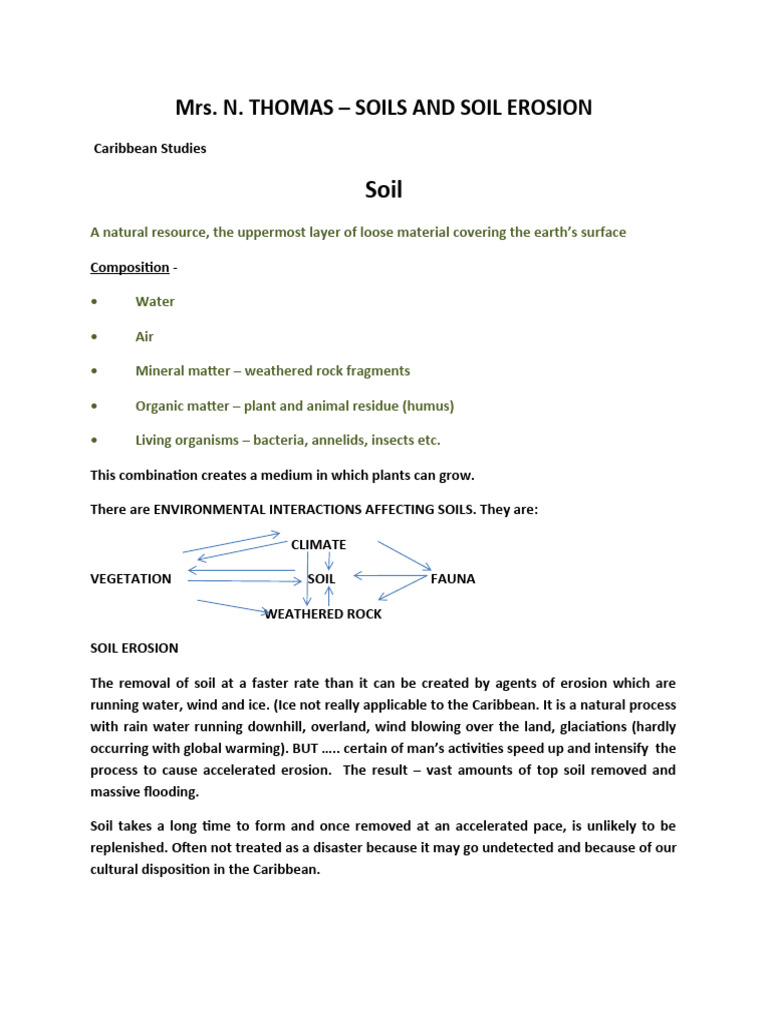 Soil Pdf Soil Deforestation