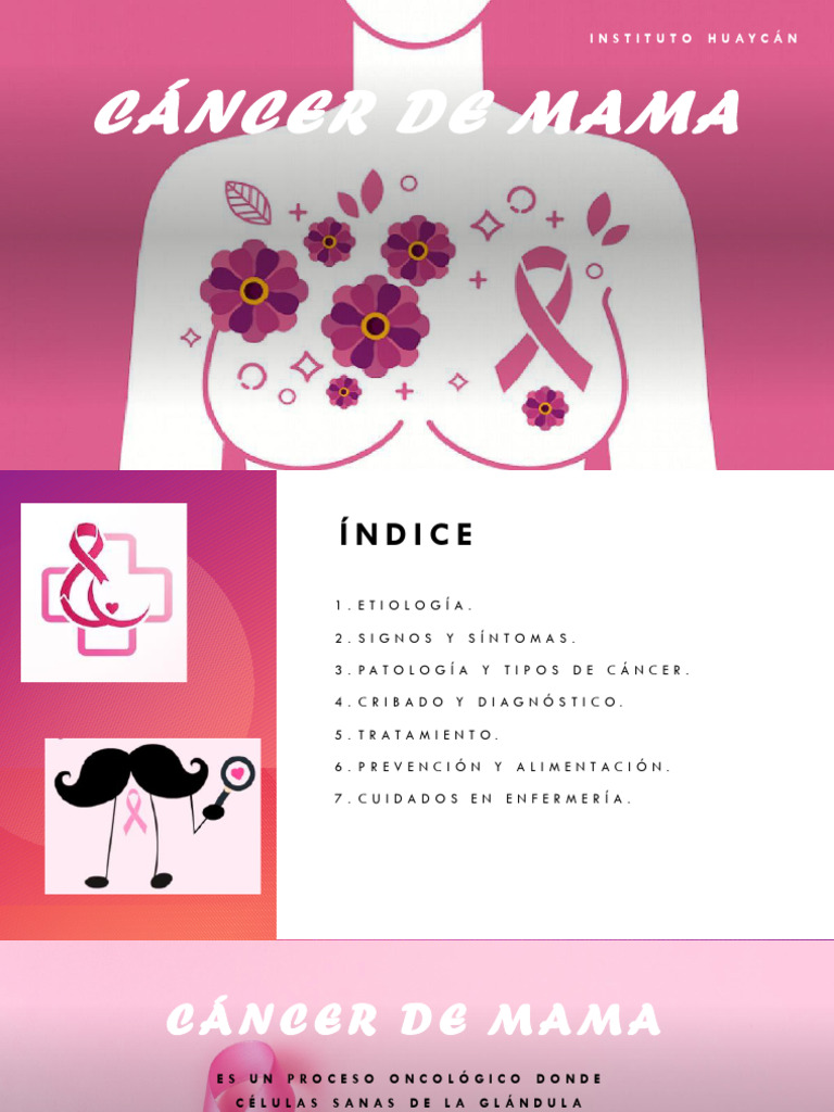Cancer Mama | PDF | Cáncer | Cáncer de mama