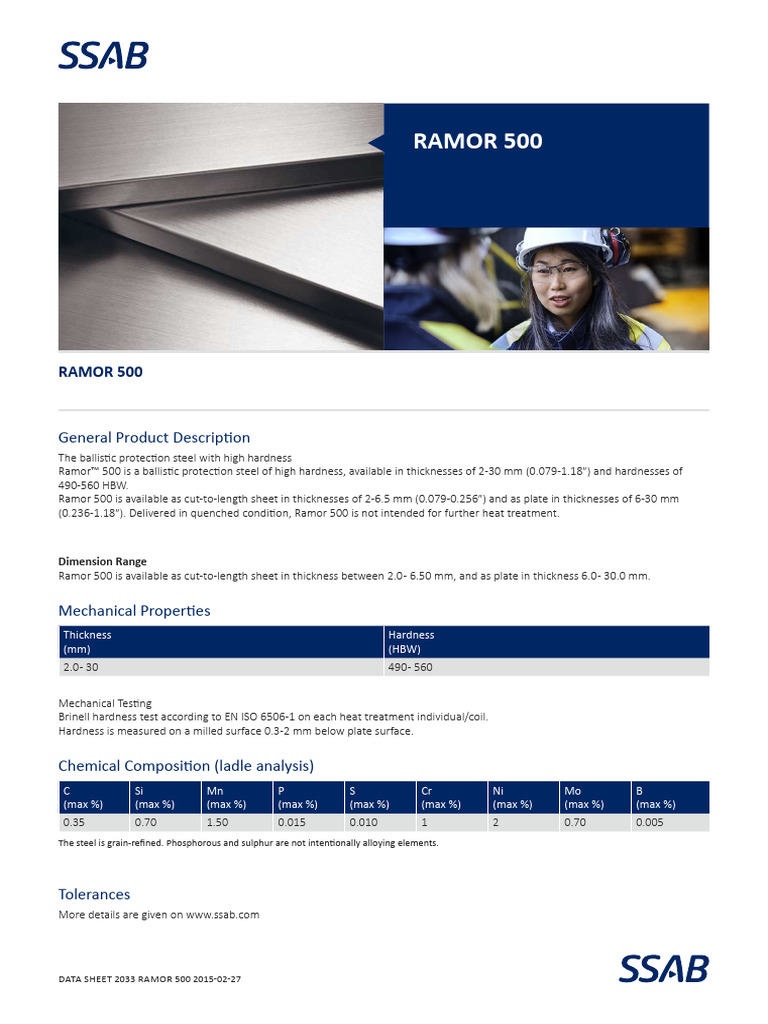 Data Sheet 2033 Ramor 500 2015-02-27 39 371857150 | PDF