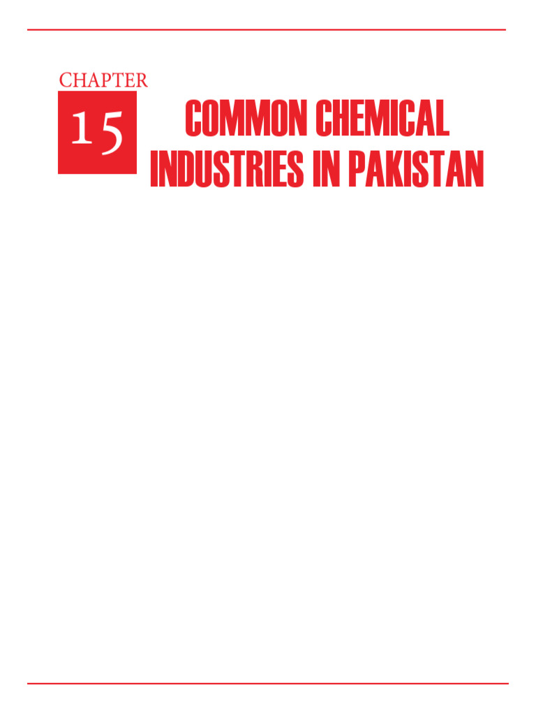 12th Class Chemistry Chapter 15 | PDF