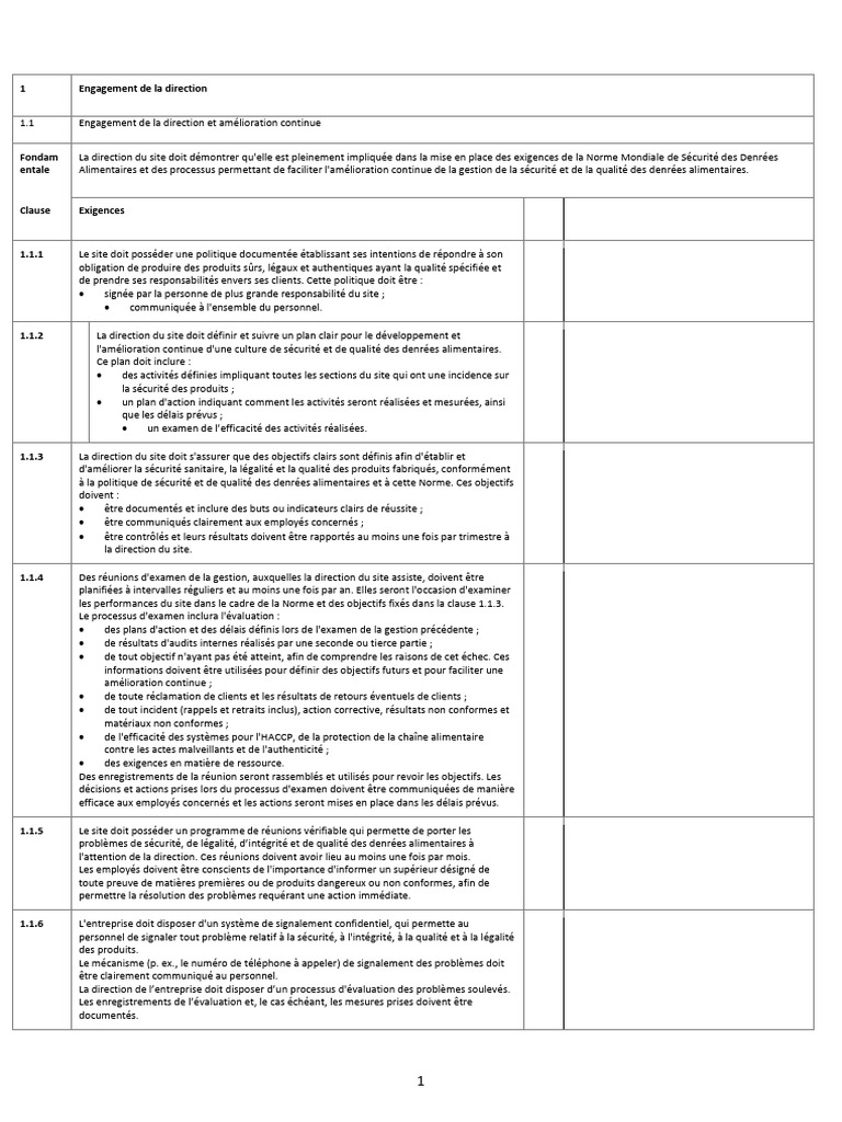 8 Checklist French | PDF