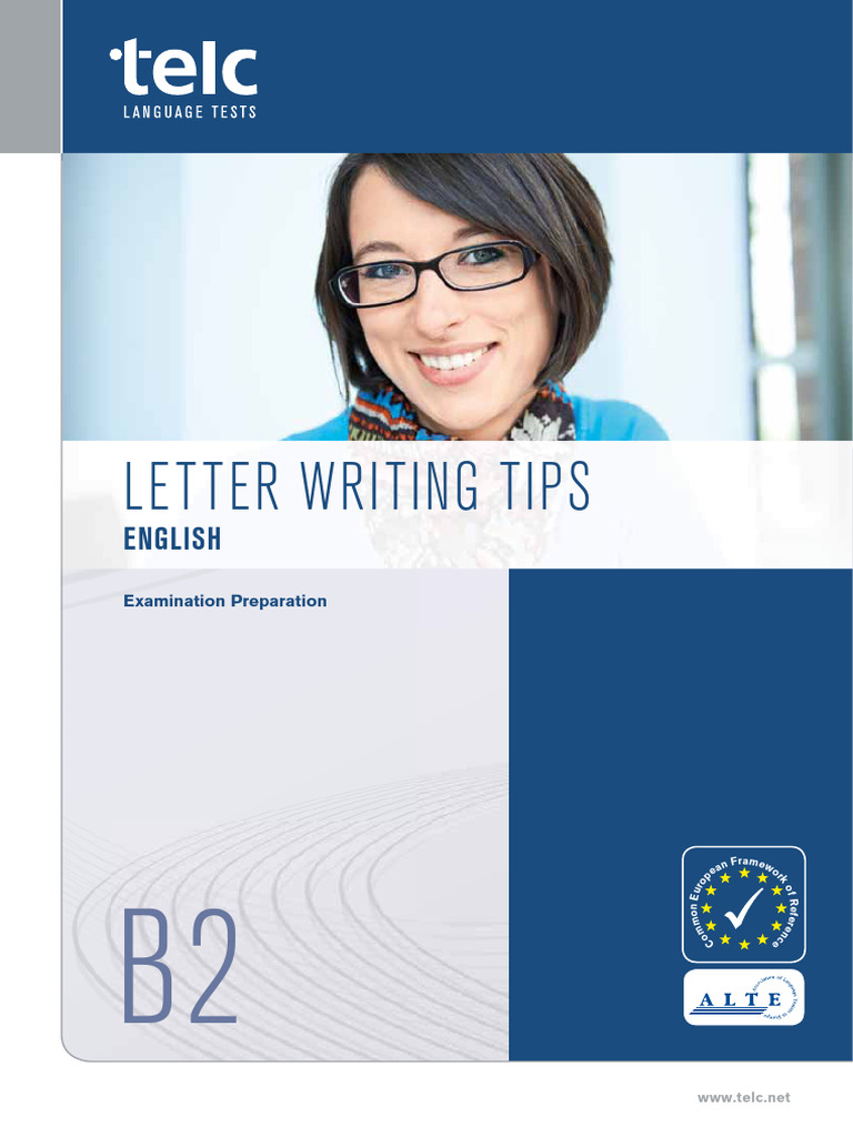 TELC B2 Letter Writing Tips (Telc GMBH) | PDF | Human Communication | Linguistics