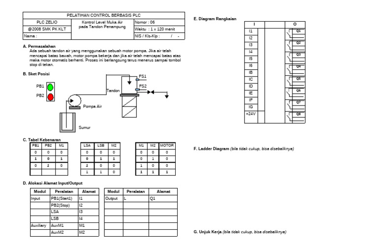 06 JobSheet Zelio WLC | PDF