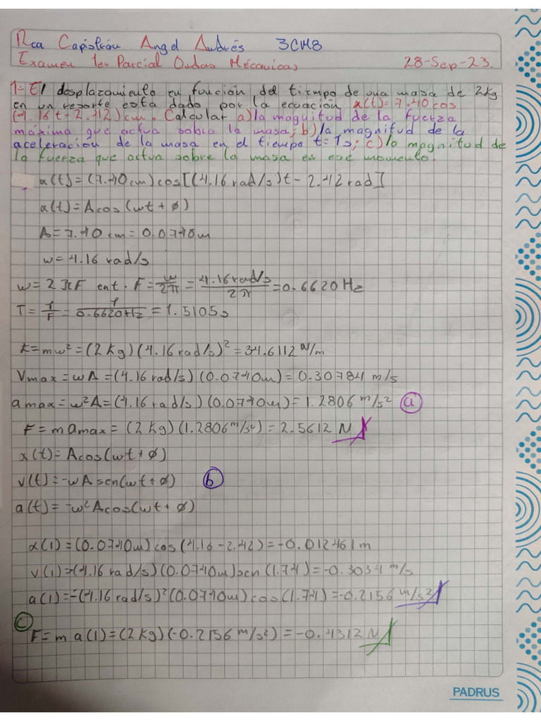 1er parcial REA CAPISTRÁN ANGEL ANDRES 3CM8 | PDF