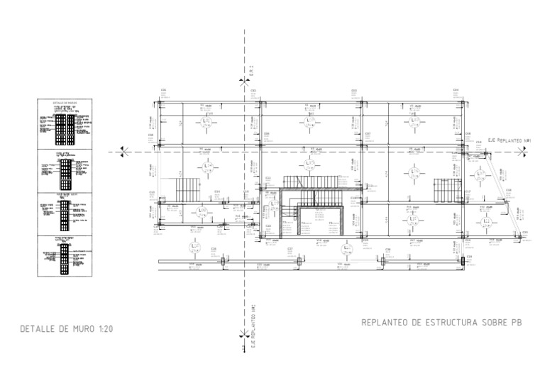 Replanteo Estructura PB 2 | PDF