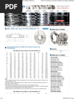 ASME B16.5 Flange Dimensions Guide | PDF | Gas Technologies | Building ...