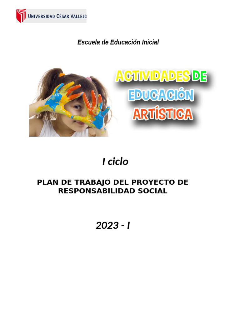 Proyecto de Responsabilidad Social - Tagged | PDF | Educación de la primera infancia | Reciclaje
