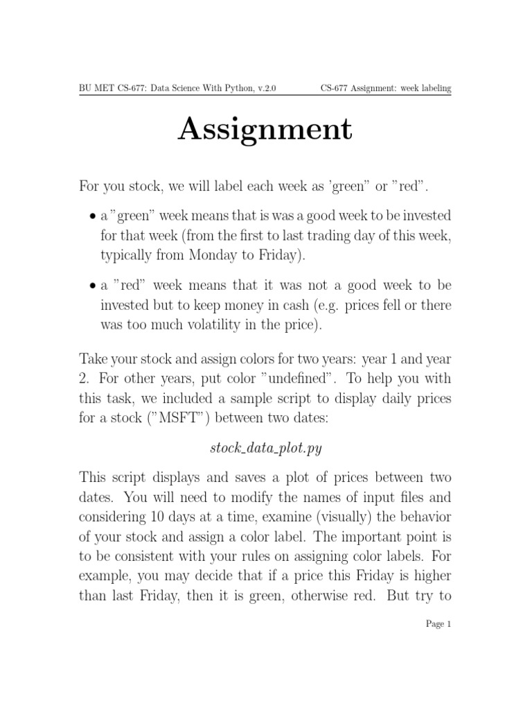 Week Labeling | PDF | Statistical Classification | Machine Learning