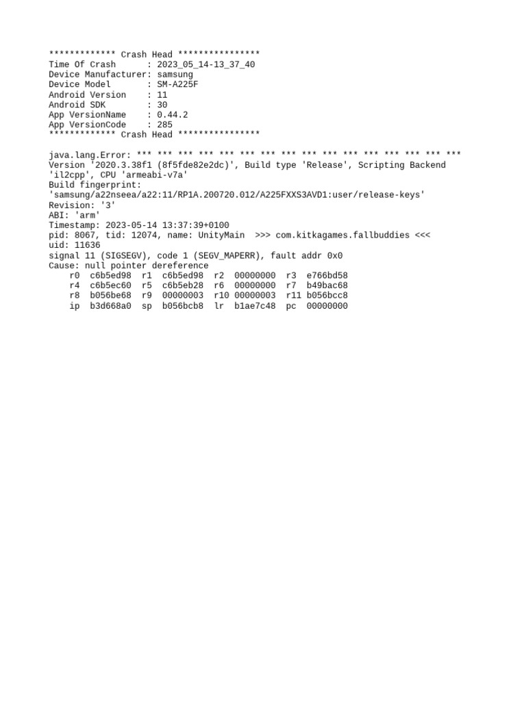 Mod Menu Crash 2023 05 14-13 37 40 | PDF | Technology & Engineering