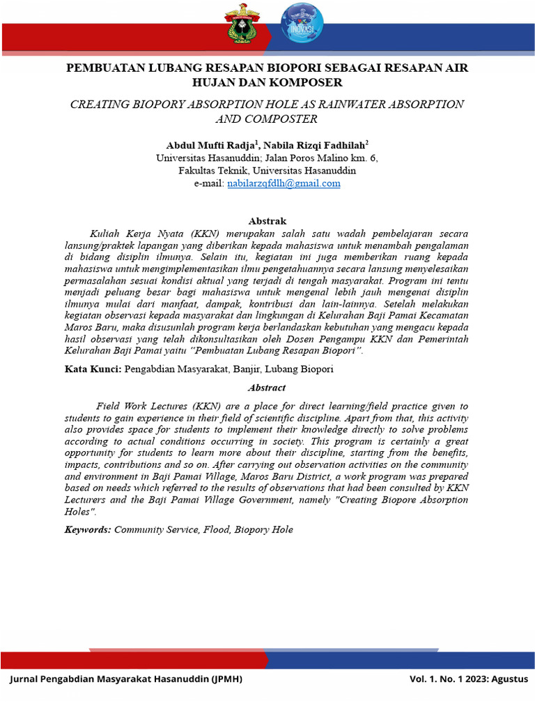 Template Jurnal Ilmiah | PDF