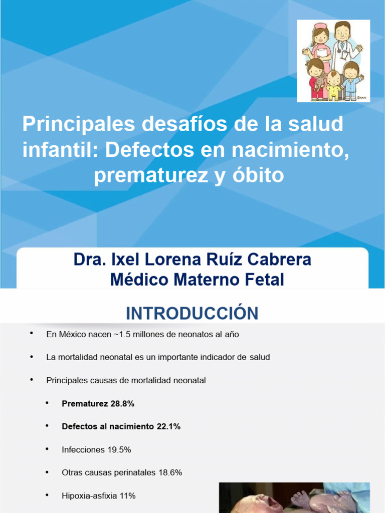 Principales Desafios de La Salud Infantil | PDF