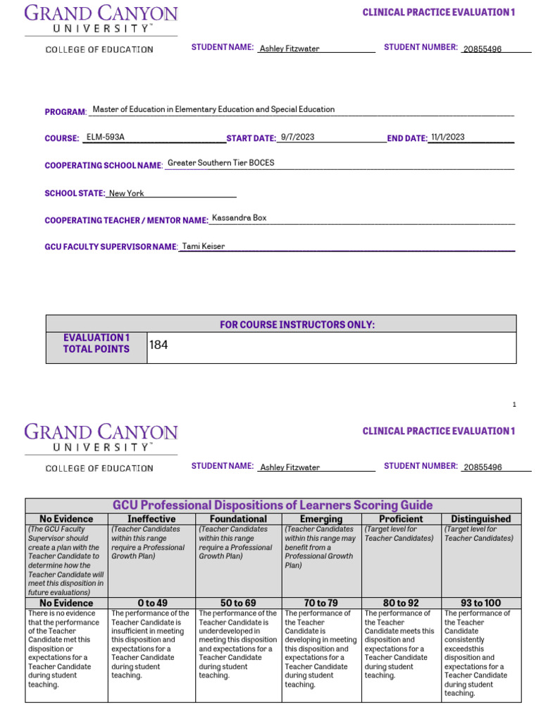 Clinical Evaluation 1 Pdf