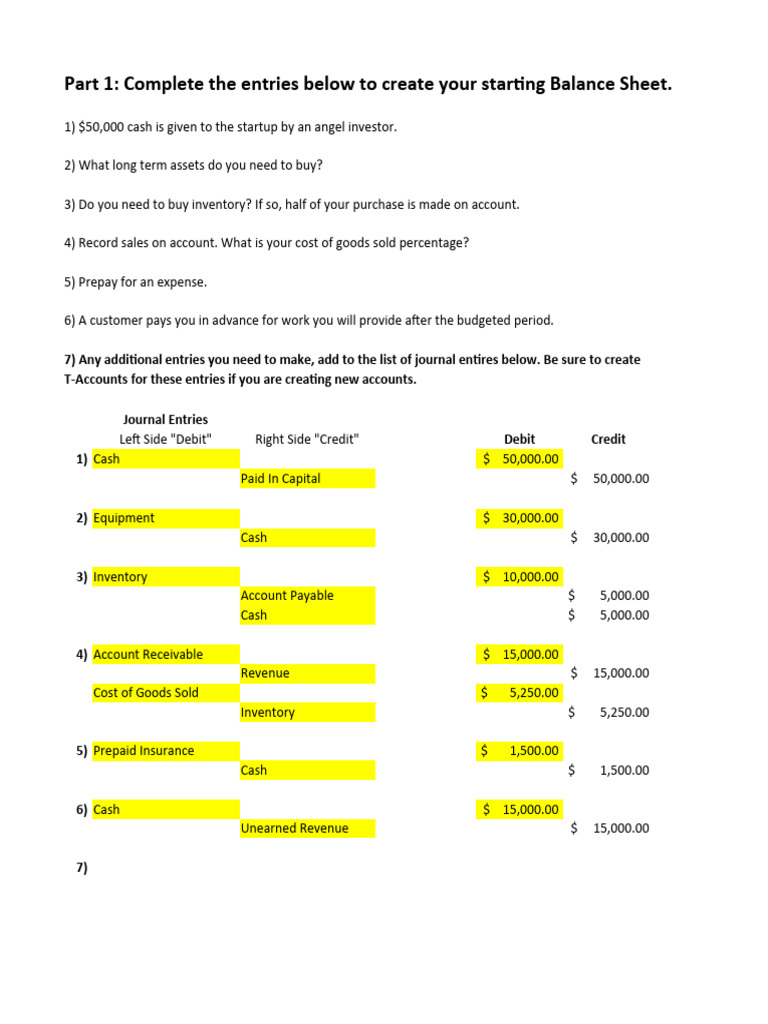 Master Budget Template | PDF