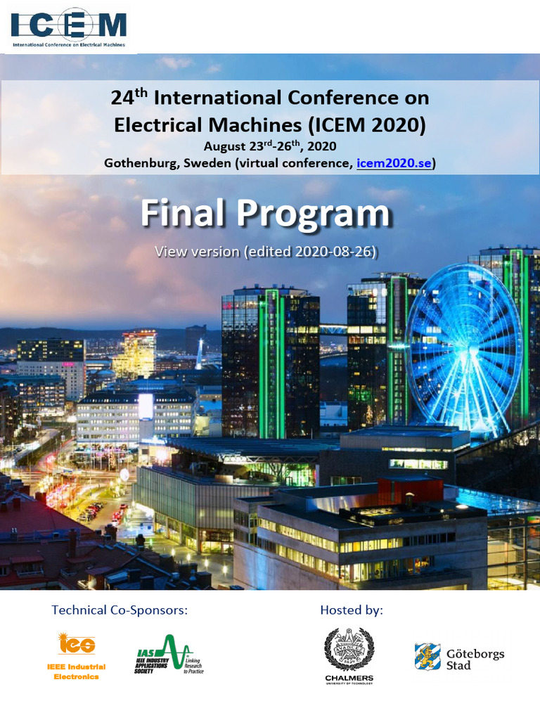 B1_ICEM2021_program | PDF