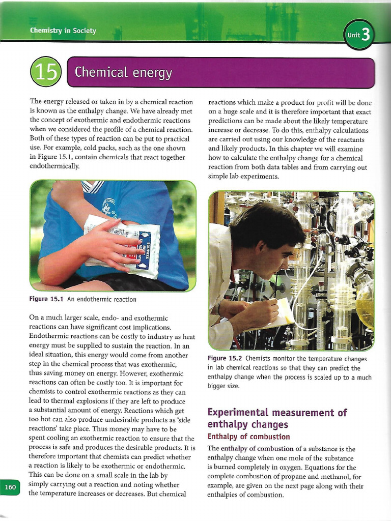 15 - Chemical Energy | PDF