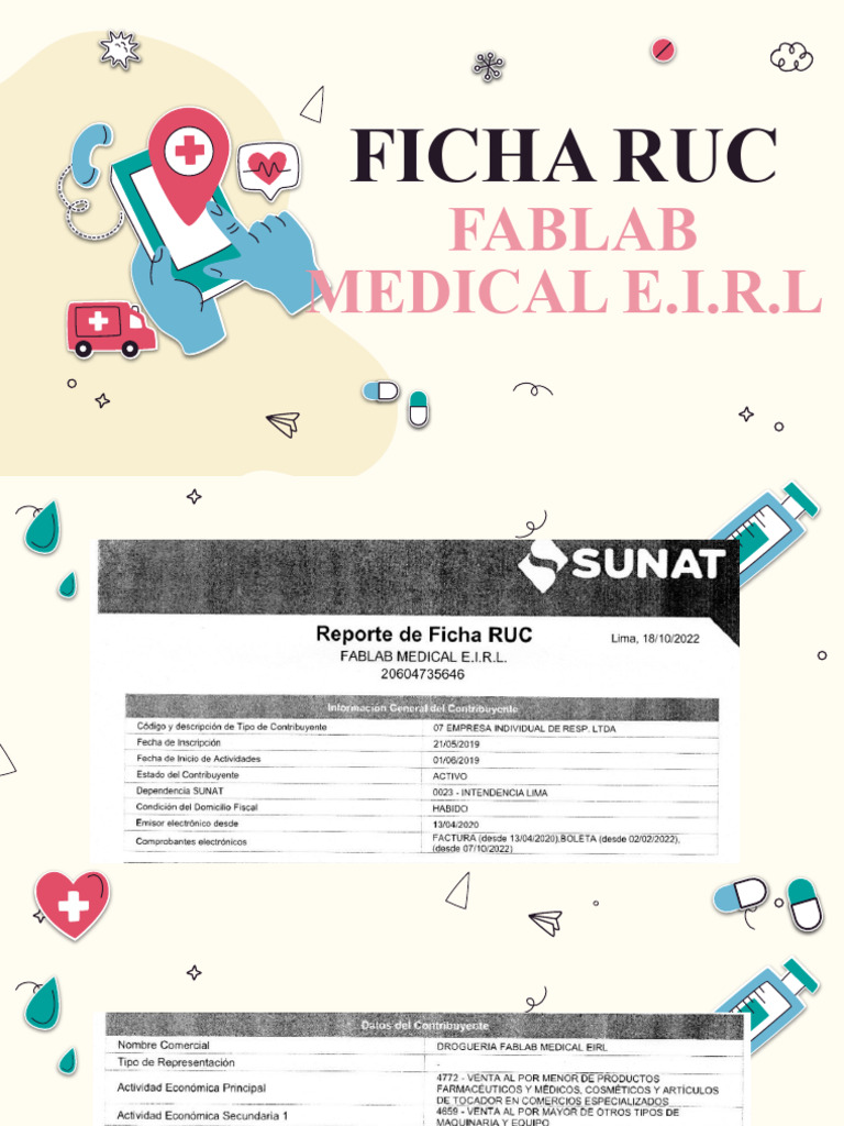 Ficha Ruc y Acta | PDF