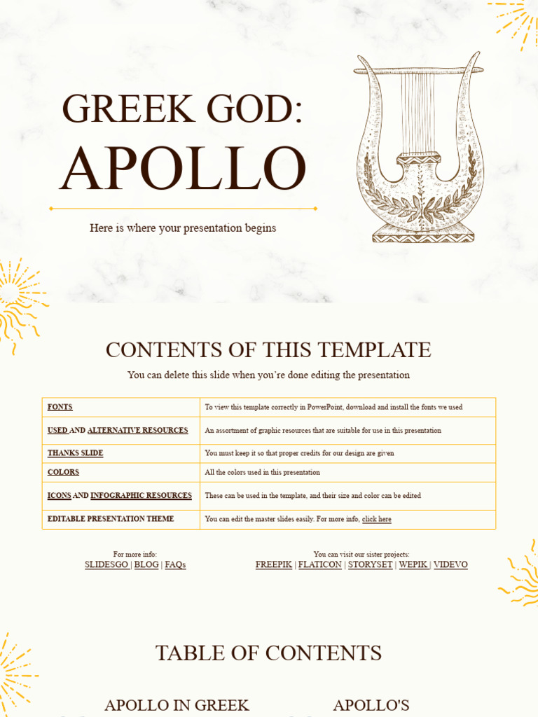 Greek God - Apollo | PDF | Planets | Mercury (Planet)