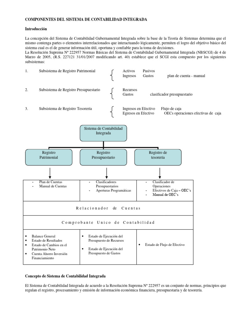 Tema 2 Componentes Scgi | PDF